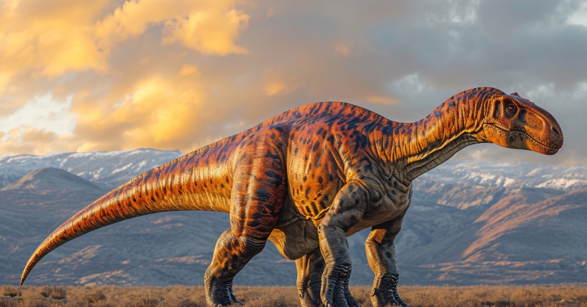 Brontosaurus Dinosaur realistic Photography