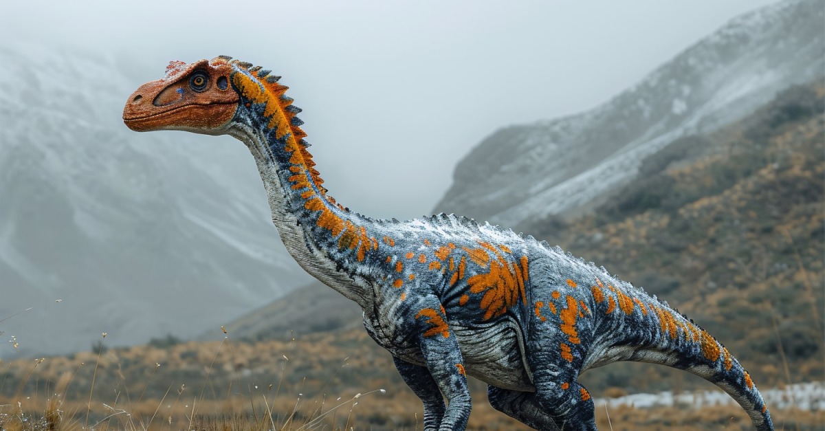Gallimimus Dinosaur realistic Photography 4 - TemplateMonster