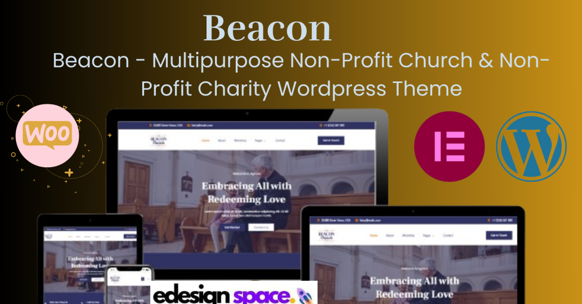 Beacon - Tema de WordPress multipropósito para iglesias y organizaciones benéficas sin fines de ...