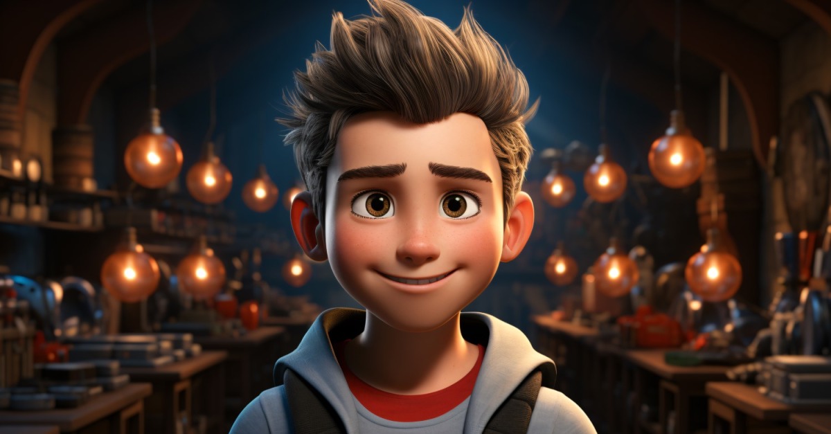 3D Character Boy Fitness_Trainer with relevant environment 2
