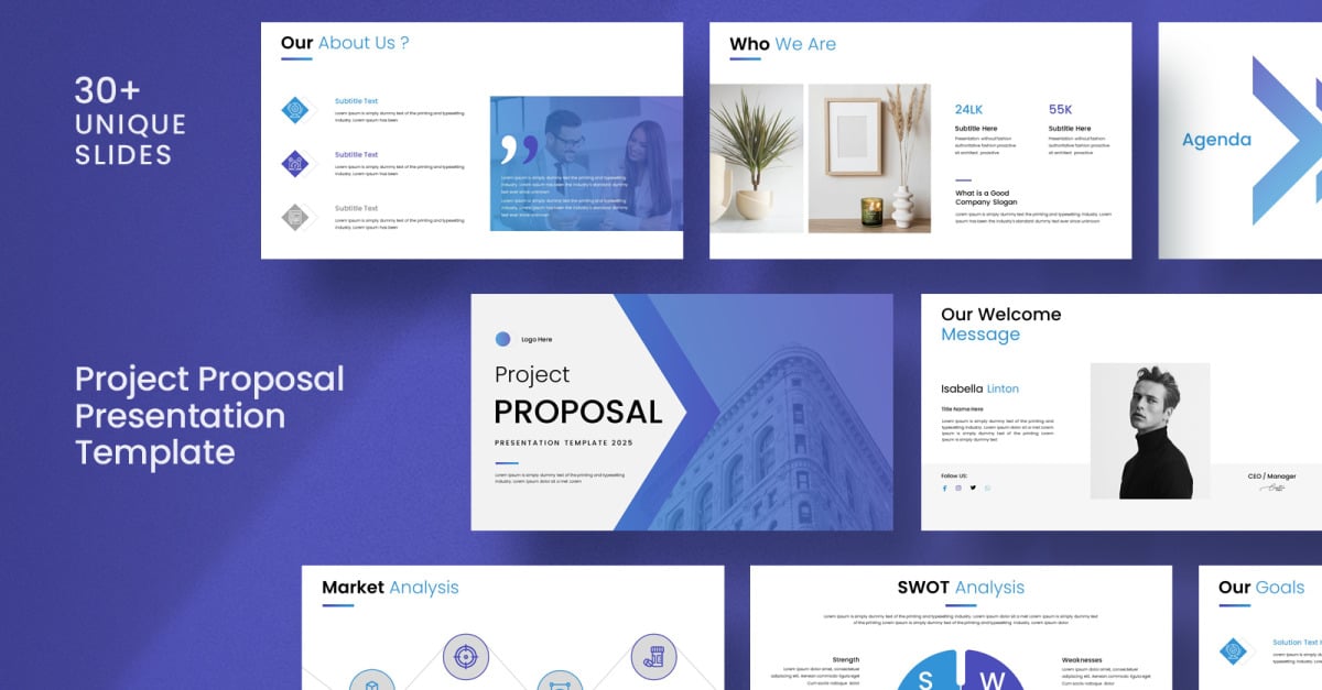 Modèle de présentation de proposition de projet