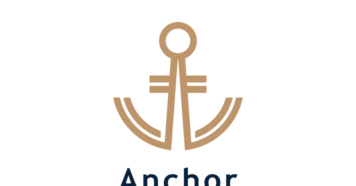 Anchor logo icon design template V8 #419537 - TemplateMonster