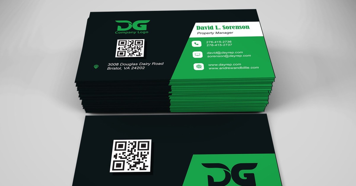 Contemporary Business Cards for the Modern Entrepreneur