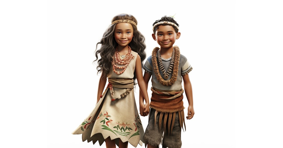 Courses mondiales de couples de garçons et de filles en costume ...