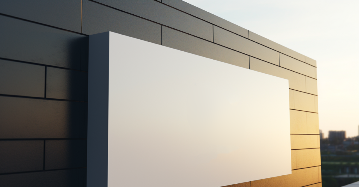 Commercial Building Signboard Mockup 358 - TemplateMonster