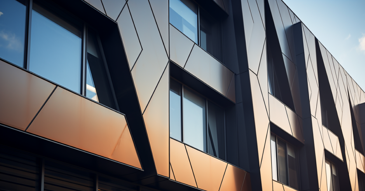 Commercial Wooden Cladding wall Fascia Logo Signage Mockup 338