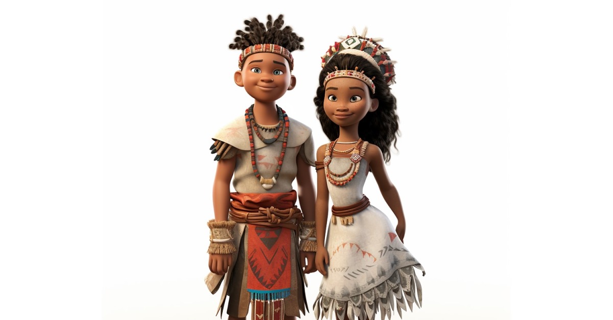 Courses mondiales de couples de garçons et de filles en costume ...