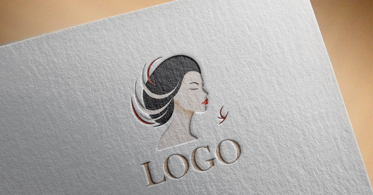 Logotipo de chica de belleza 7-097-23 - TemplateMonster