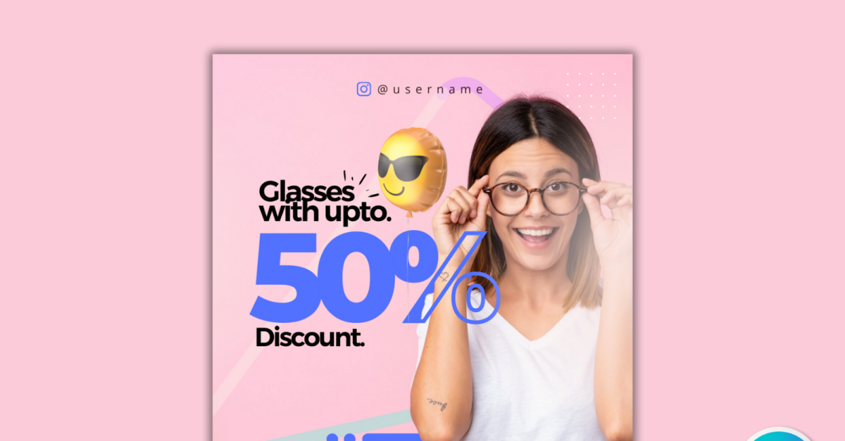 Optometrist Social Media Template 04 - Fully Editable in Canva