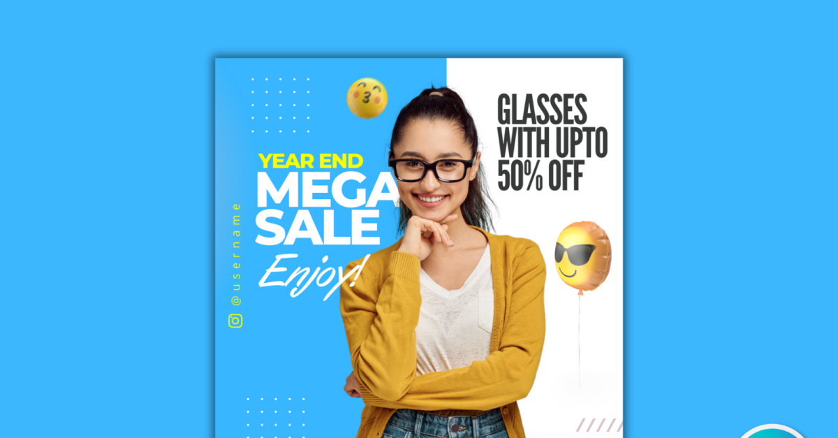 Optometrist Social Media Template 14 - Fully Editable in Canva