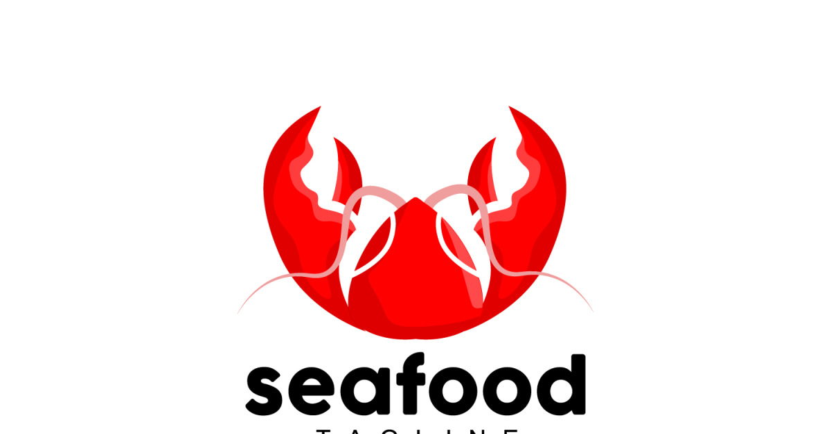 Sea animal lobster logo design vector V5 - TemplateMonster
