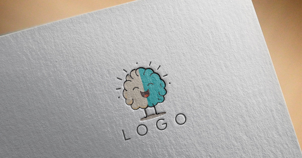 Elegant Brain Logo Vector-0609 #420625 - TemplateMonster
