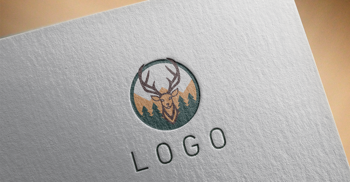 Logo de cerf élégant 3-066-23 #420793 - TemplateMonster