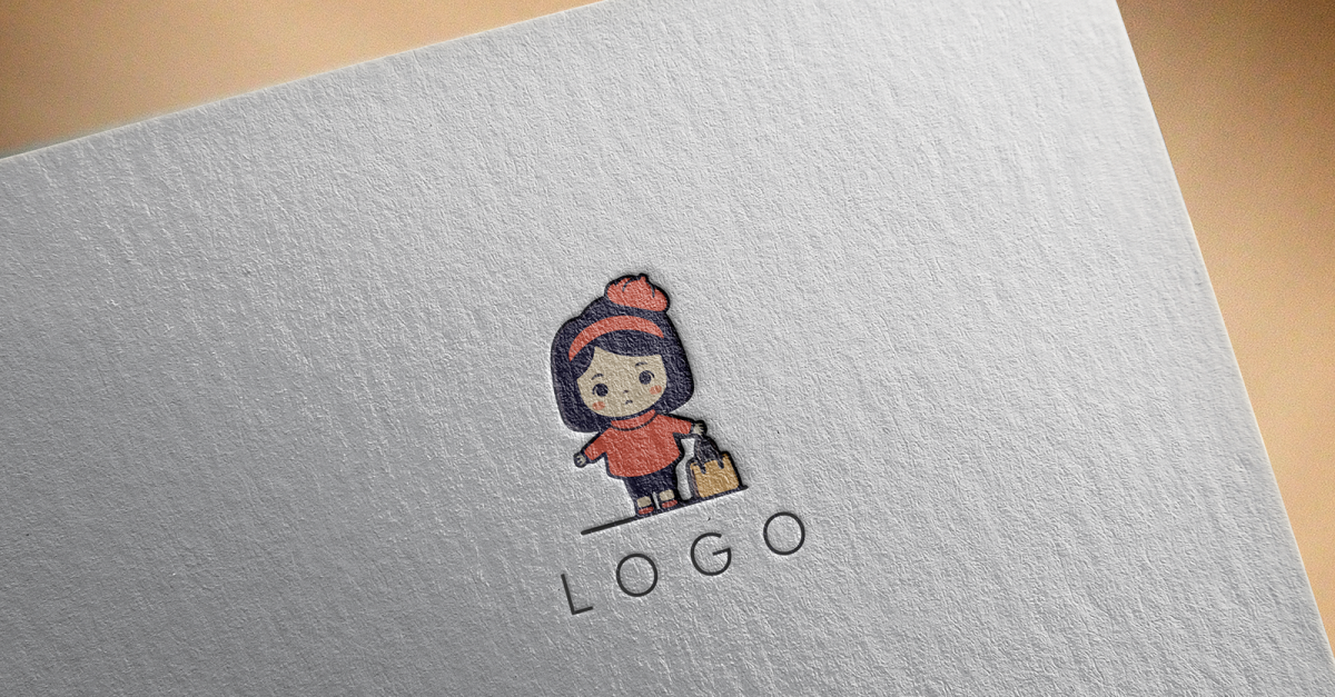 Elegant Cute girl logo-3-0376-23 #420982 - TemplateMonster