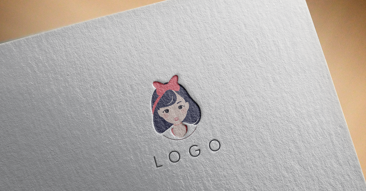 Elegant Cute Girl Logo 5-0378-23 #420937 - TemplateMonster