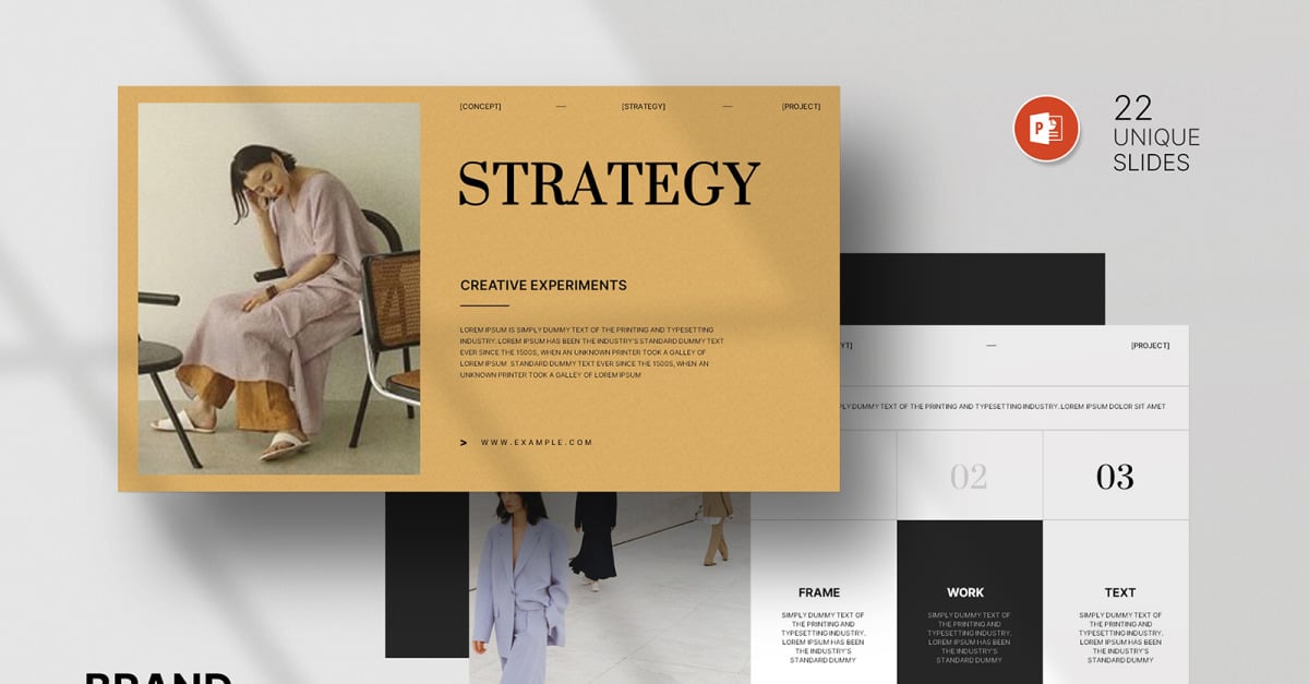 Smart Brand Strategy Presentation Template - TemplateMonster