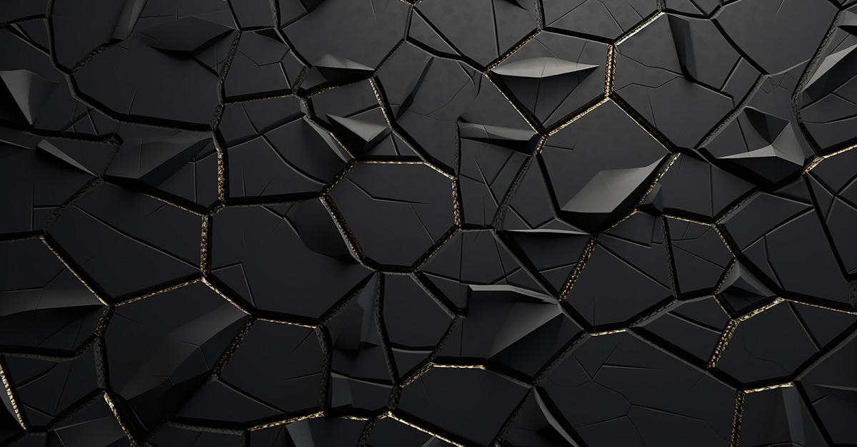 Black tiles wall pattern_dark tiles wall_dark tiles pattern, abstract ...
