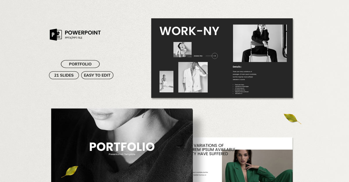Portfolio Presentation Template__ #422668 - TemplateMonster