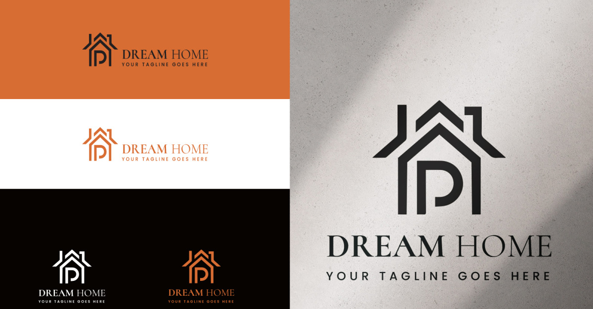 这是一个房地产建筑标志概念 #422683 - TemplateMonster