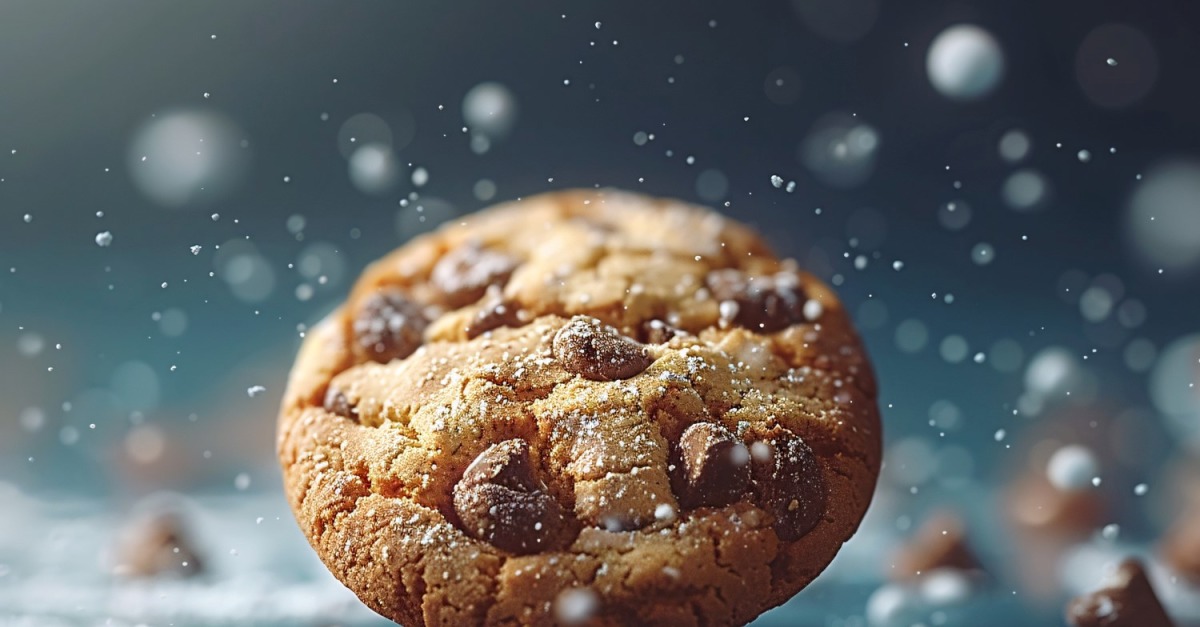 Floating Cookie Flying Chocolate chip cookies 11