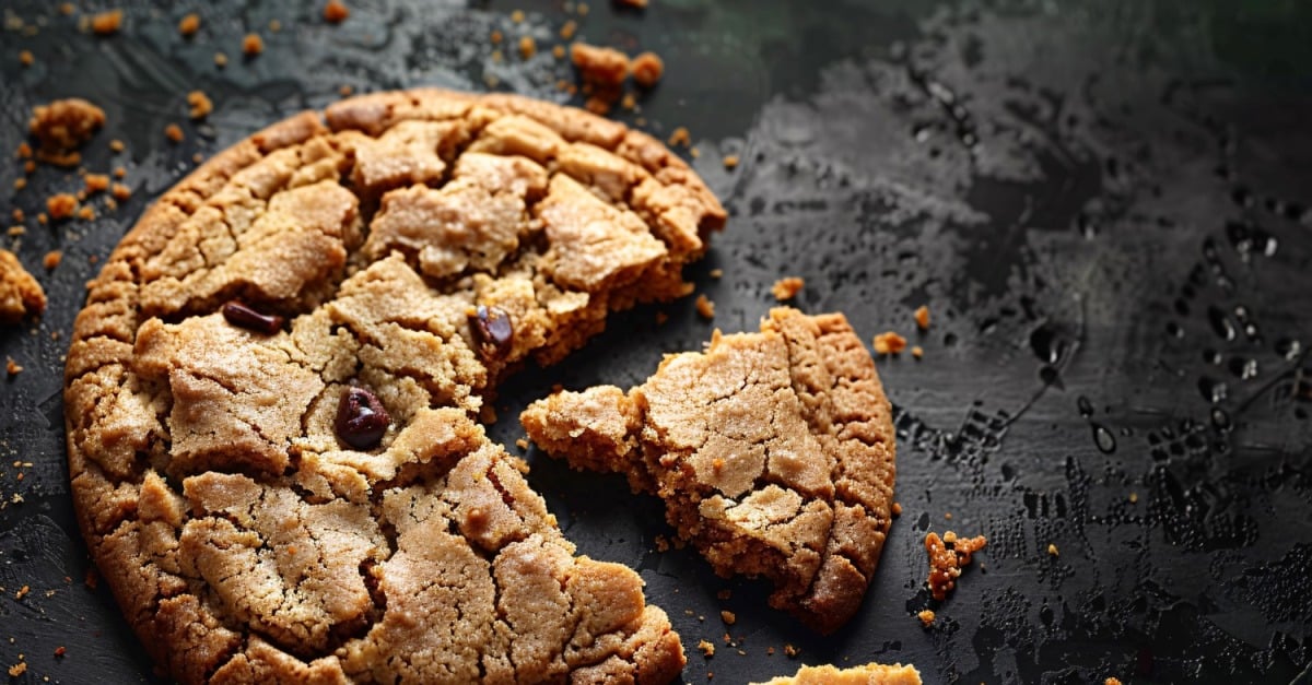 Different stages of eaten cookie Chocolate chip cookies 53