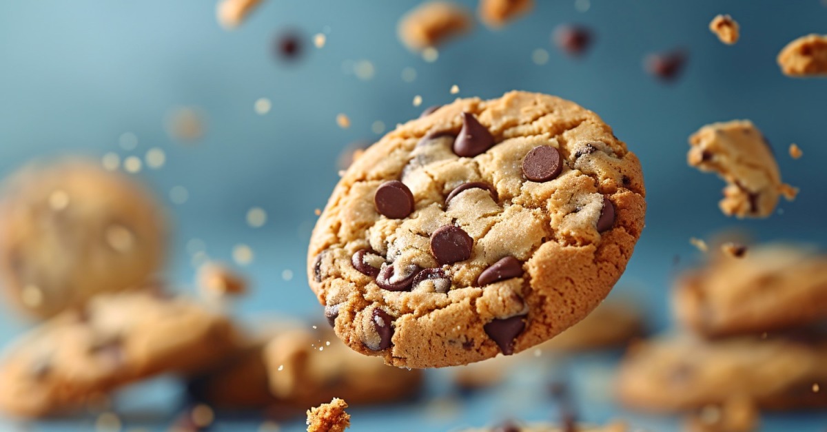 Floating Cookie Flying Chocolate chip cookies 101