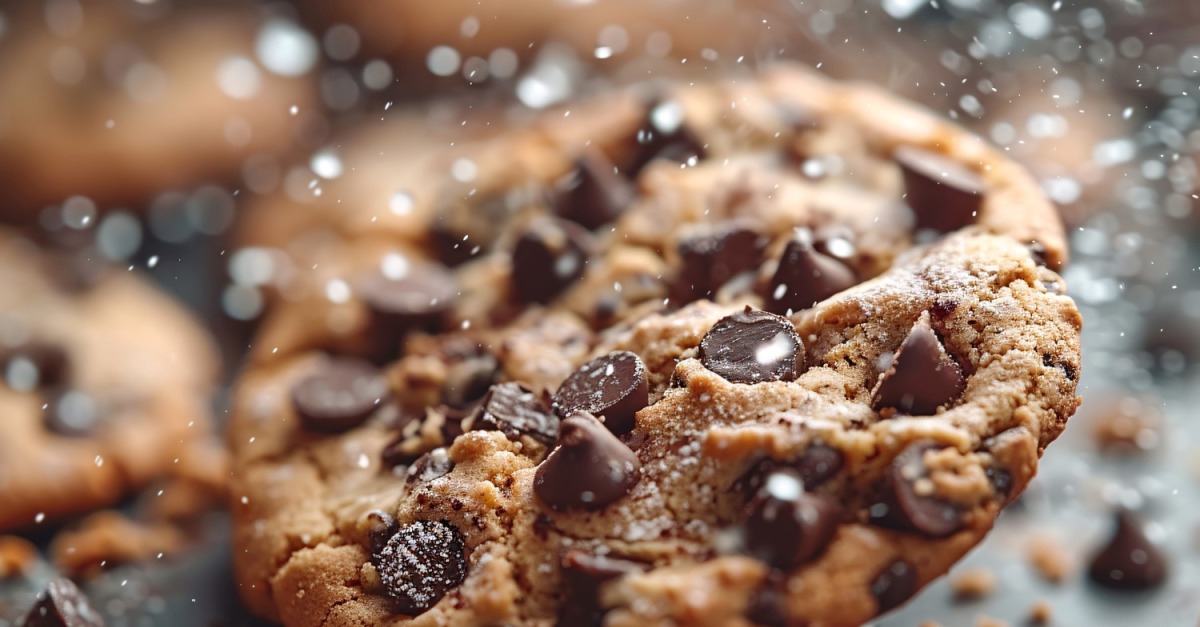 Floating Cookie Flying Chocolate chip cookies 110