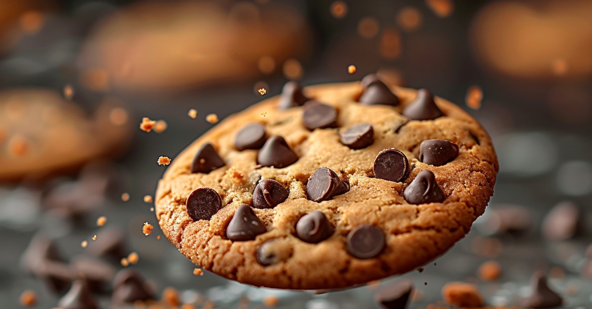 Floating Cookie Flying Chocolate chip cookies 27