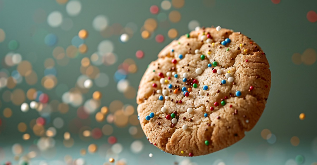 Floating Cookie Flying Chocolate chip cookies 32