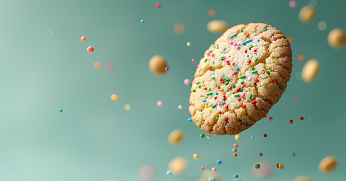 Floating Cookie Flying Chocolate chip cookies 35