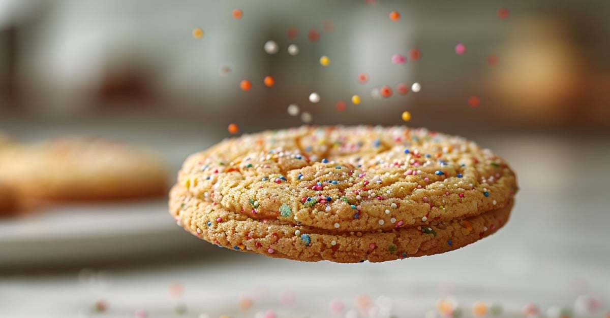 Floating Cookie Flying Chocolate chip cookies 36