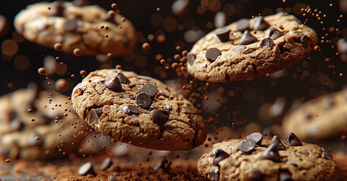 Floating Cookie Flying Chocolate chip cookies 169