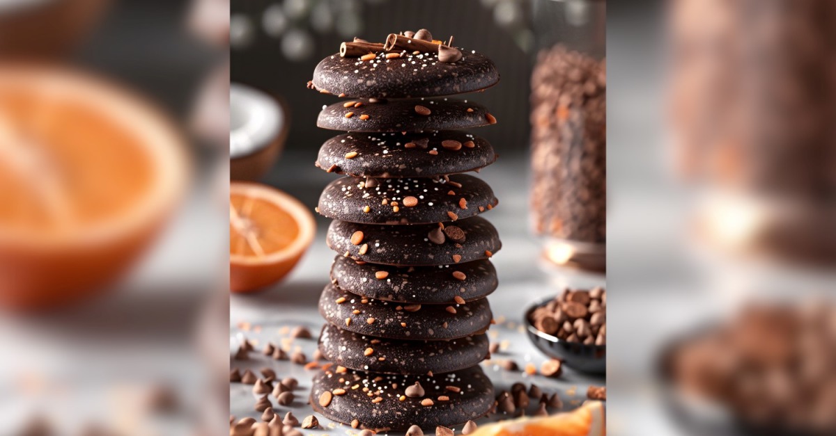 Chocolate chip cookies with multi colour sprinkle 104