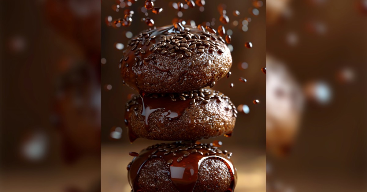 Floating Cookie Flying Chocolate chip cookies 52