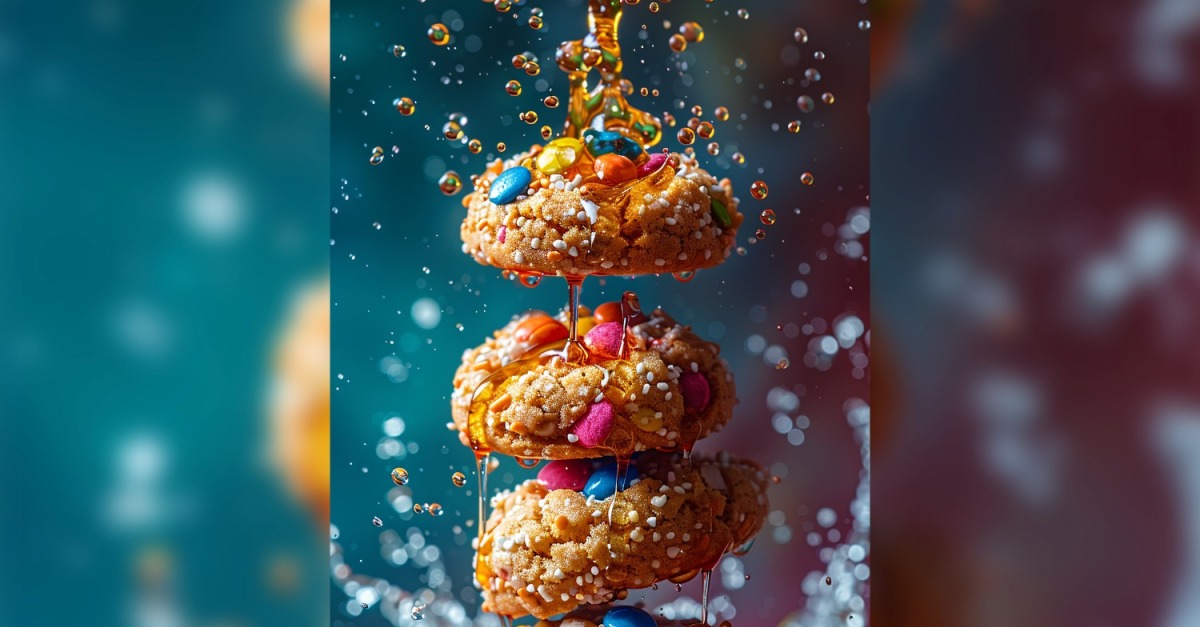 Floating Cookie Flying Chocolate chip cookies 53