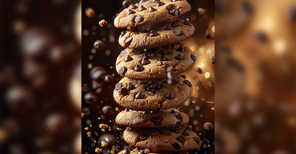 Floating Cookie Flying Chocolate chip cookies 135