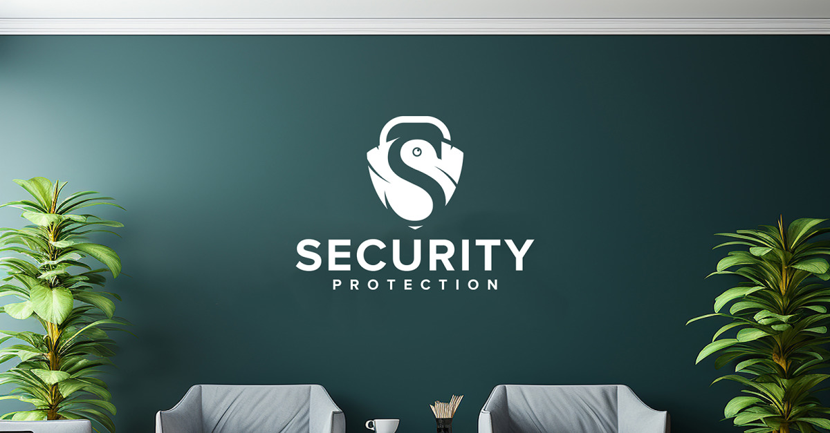 3d logo mockup in the minimalist living room interior logo mockup