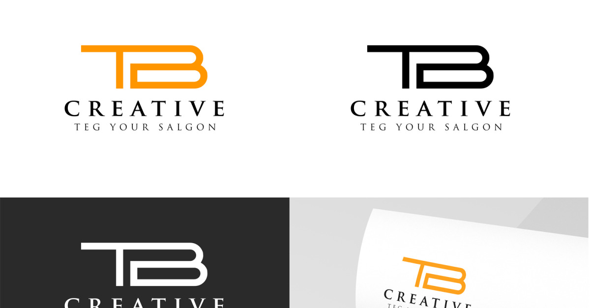 TB Letters Logo Design Template #423744 - TemplateMonster