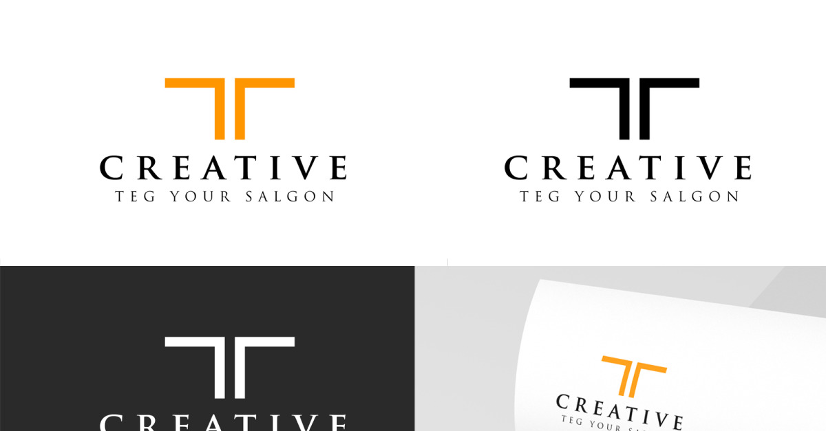 TT Letters Logo Design Template #423760 - TemplateMonster