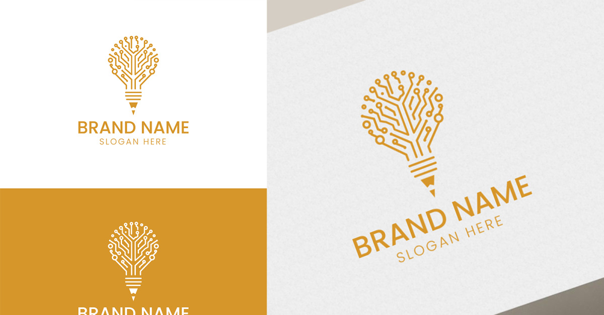 Dijital Kalem logo vektör şablonu #424190 - TemplateMonster