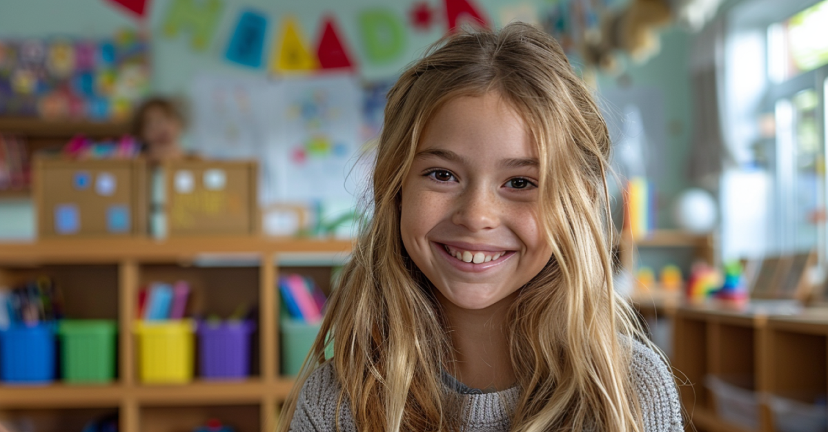 Kids wearing school uniform white shirts and grey pants 113