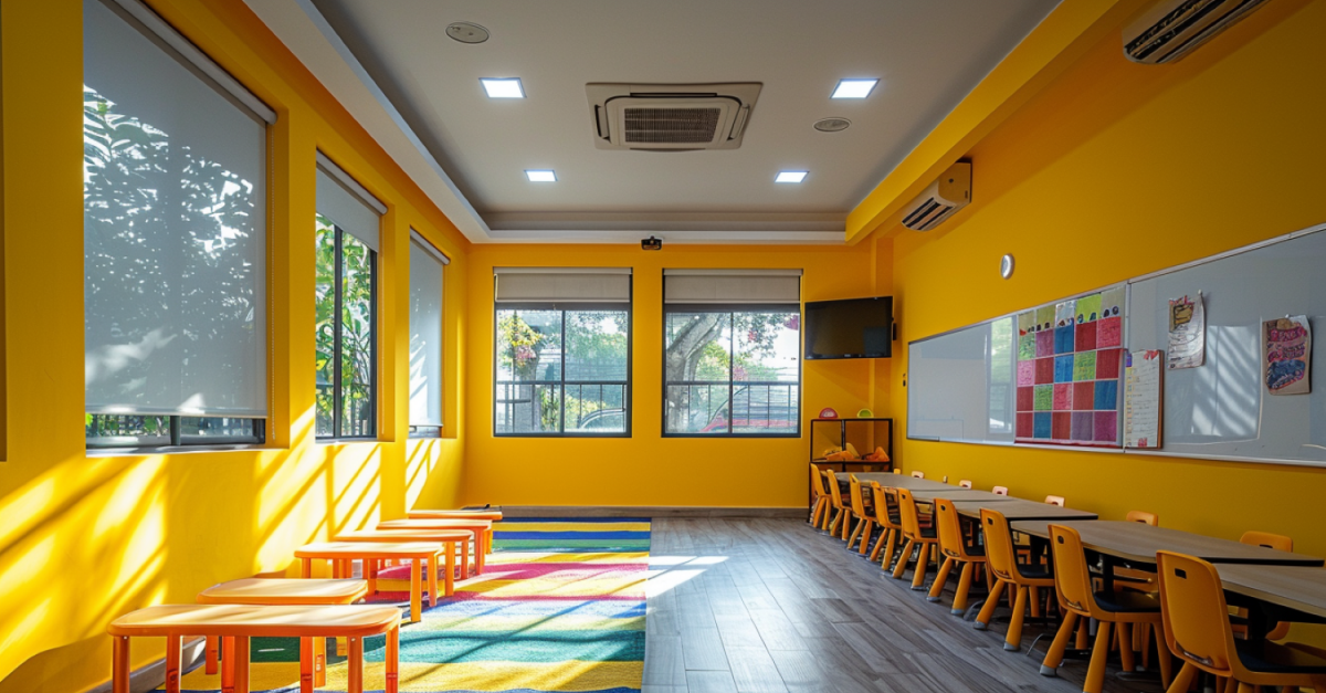 Kids at classroom environments Students imaginative prowess 331