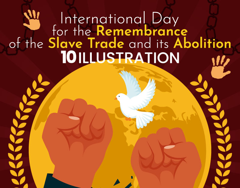10 Day of the Slave Trade and Abolition Illustration