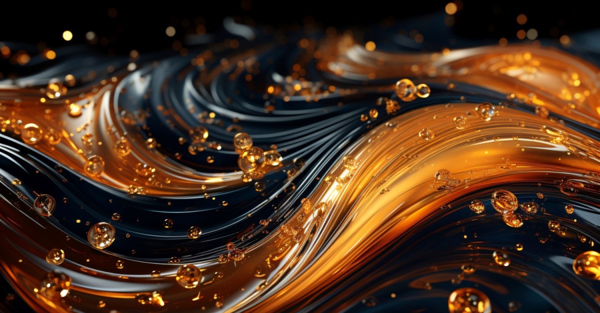 Golden Swirls, Particle Texture, Illustrations Background 101