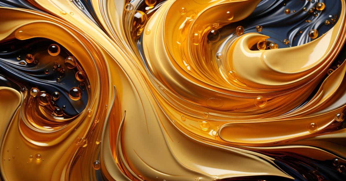 Golden Swirls, Particle Texture, Illustrations Background 103