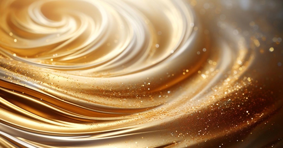 Golden Swirls, Particle Texture, Illustrations Background 129