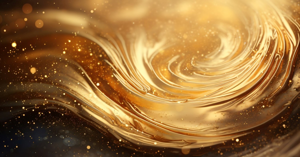 Golden Swirls, Particle Texture, Illustrations Background 96