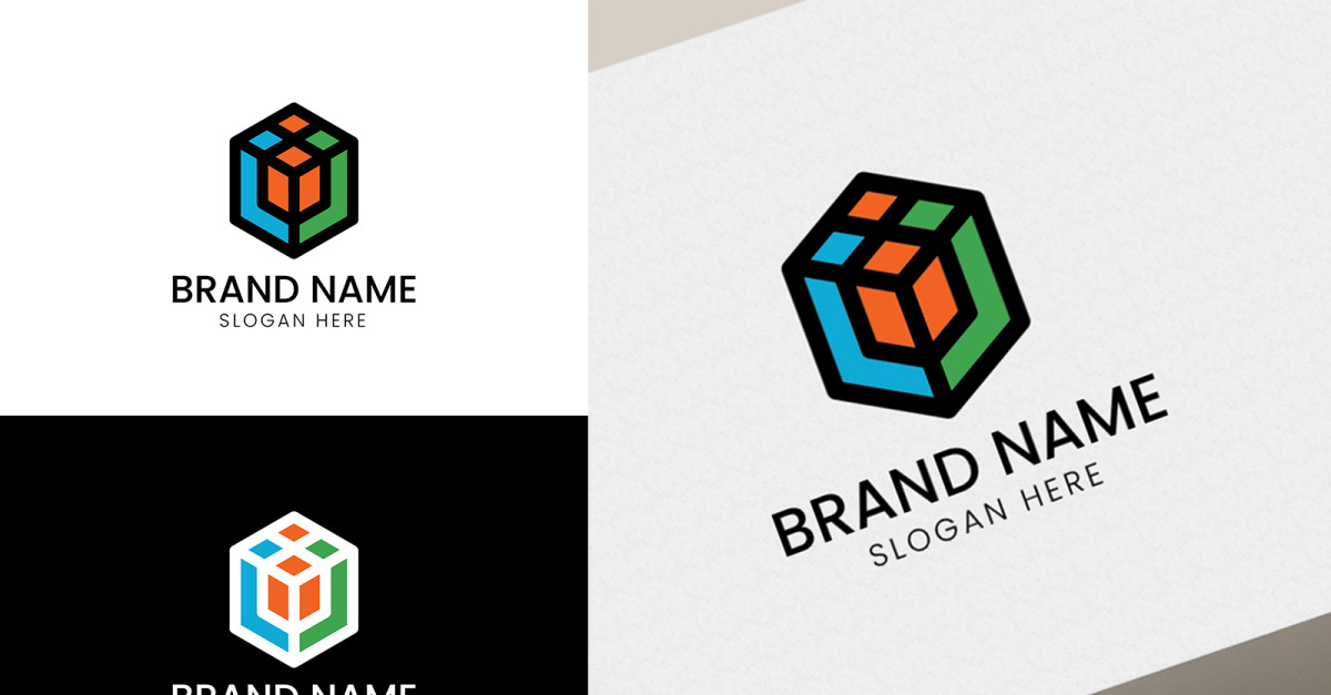 Letter U box building logo-06-93 #426735 - TemplateMonster