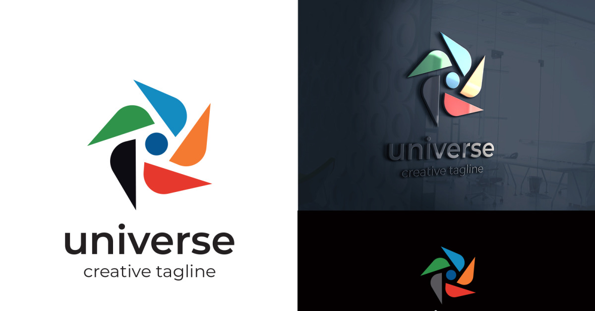 Universe Abstract Logo Template #426769 - TemplateMonster
