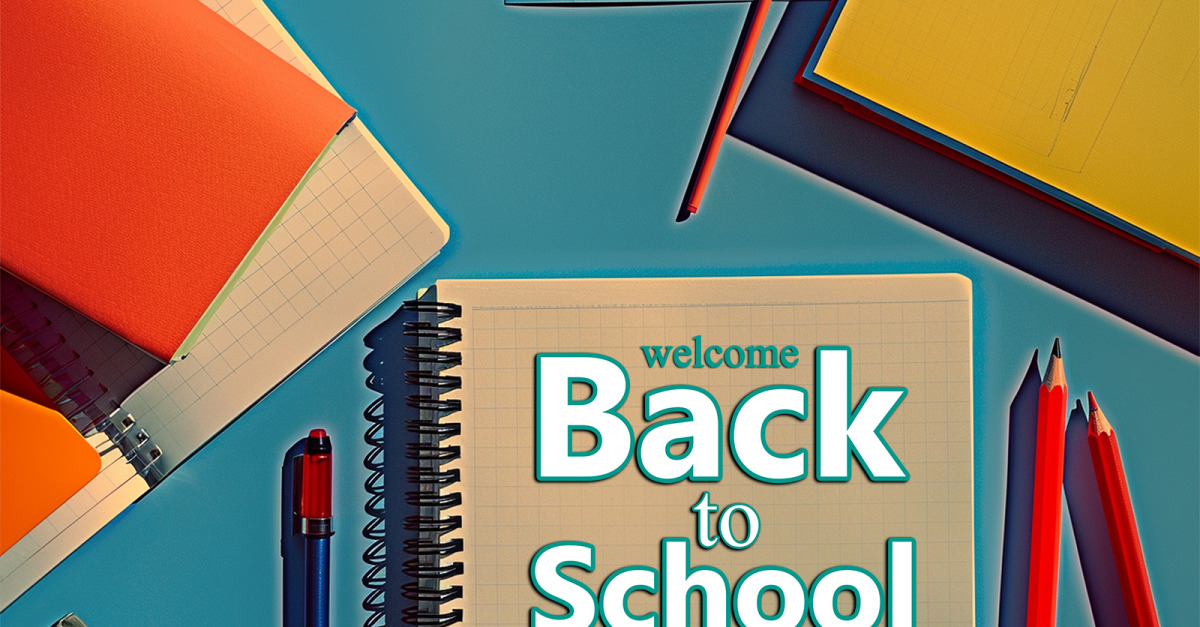 Welcome back to school design_stationery mockup_backtoschool, welcome ...